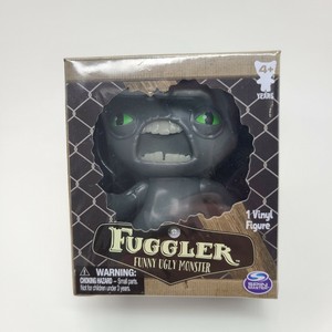 RARE Fuggler Vinyl Series 3 GREY W/ Green Eyes 3” Funny Ugly Monster ...