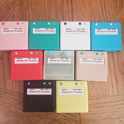 Kung Fu Flash+Case+32GB SD Card Commodore C64/C128 Fast USA Ship Black ...