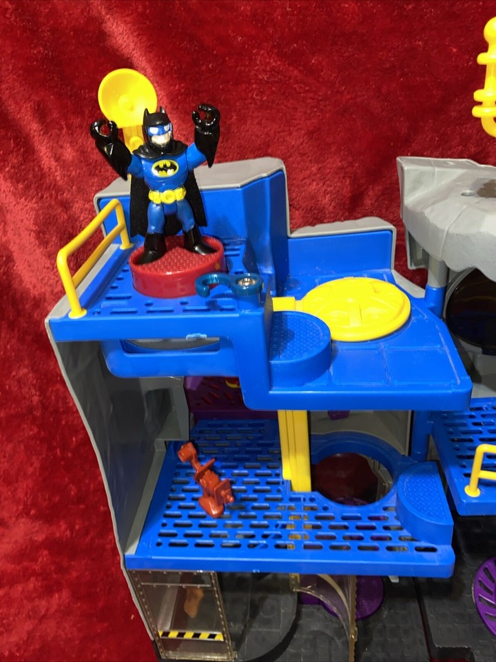 Imaginext Batman Original Batcave Playset Mattel Fisher Price Action ...