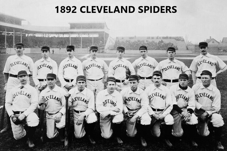 1892 CLEVELAND SPIDERS 8X10 TEAM PHOTO BASEBALL PICTURE MLB WIDE BORDER ...