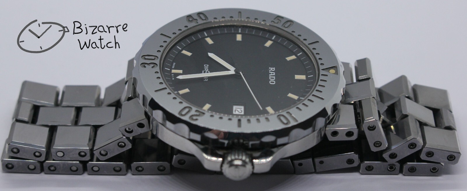 Rado Diastar 200M Diver 259.0361.3 Ceramic Watch ETA 955.612 | eBay