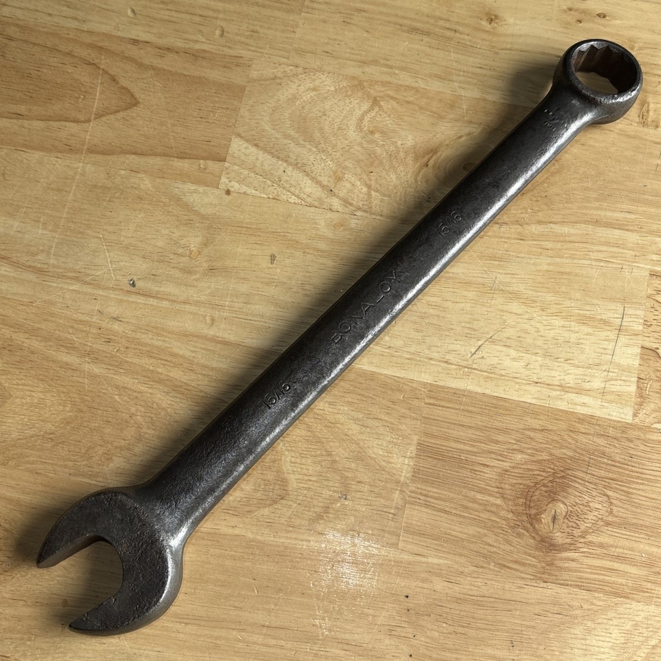 Bonney 15/16" Combination Wrench 12 Point Bonaloy 1168 Vtg USA | eBay