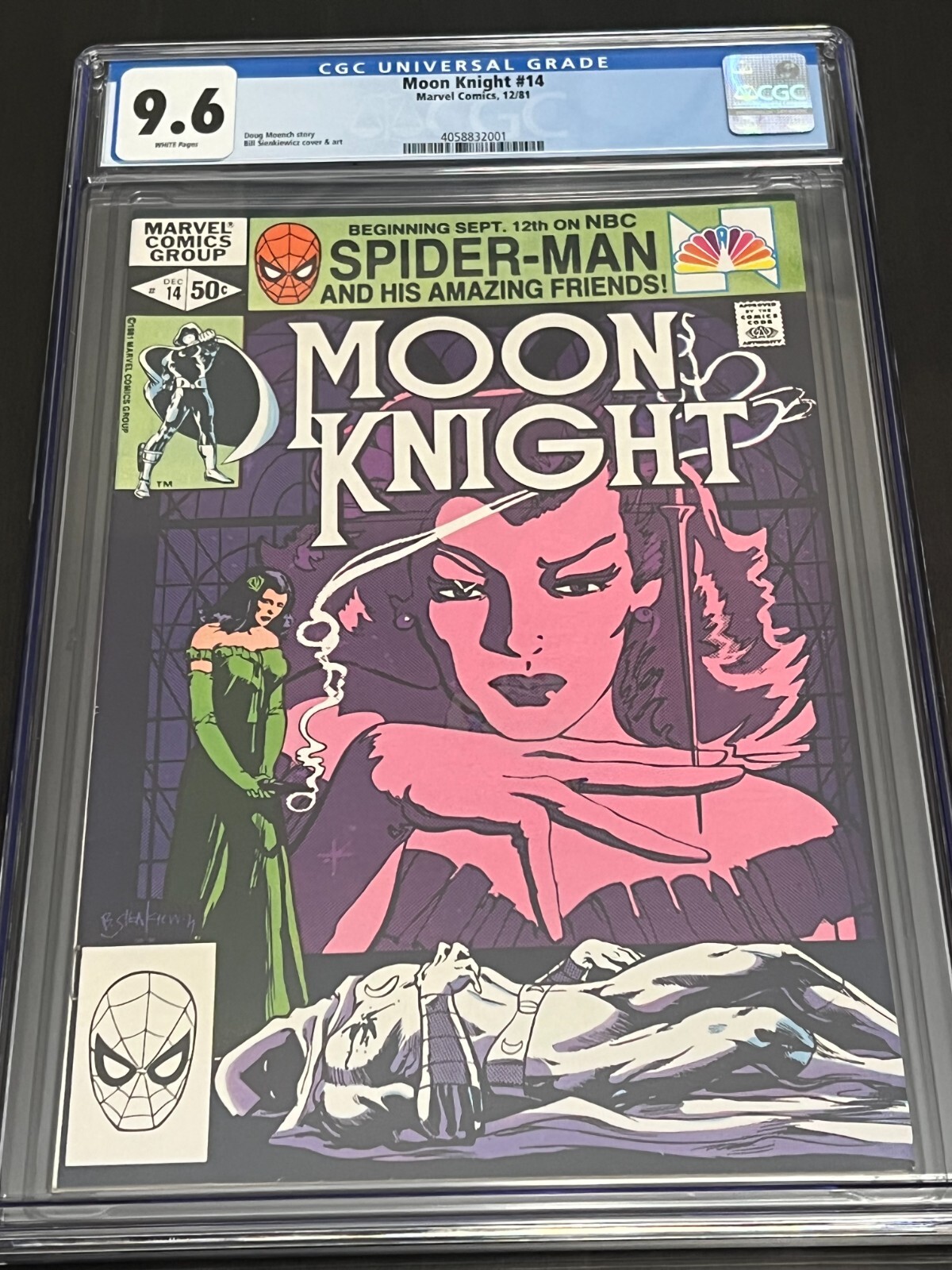 Marvel Moon Knight #14 CGC 9.6 1st Stained Glass Scarlet | eBay