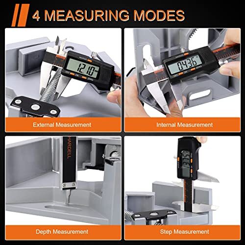Digital Caliper with Large LCD Screen，Calipers Measuring Tool with Auto ...