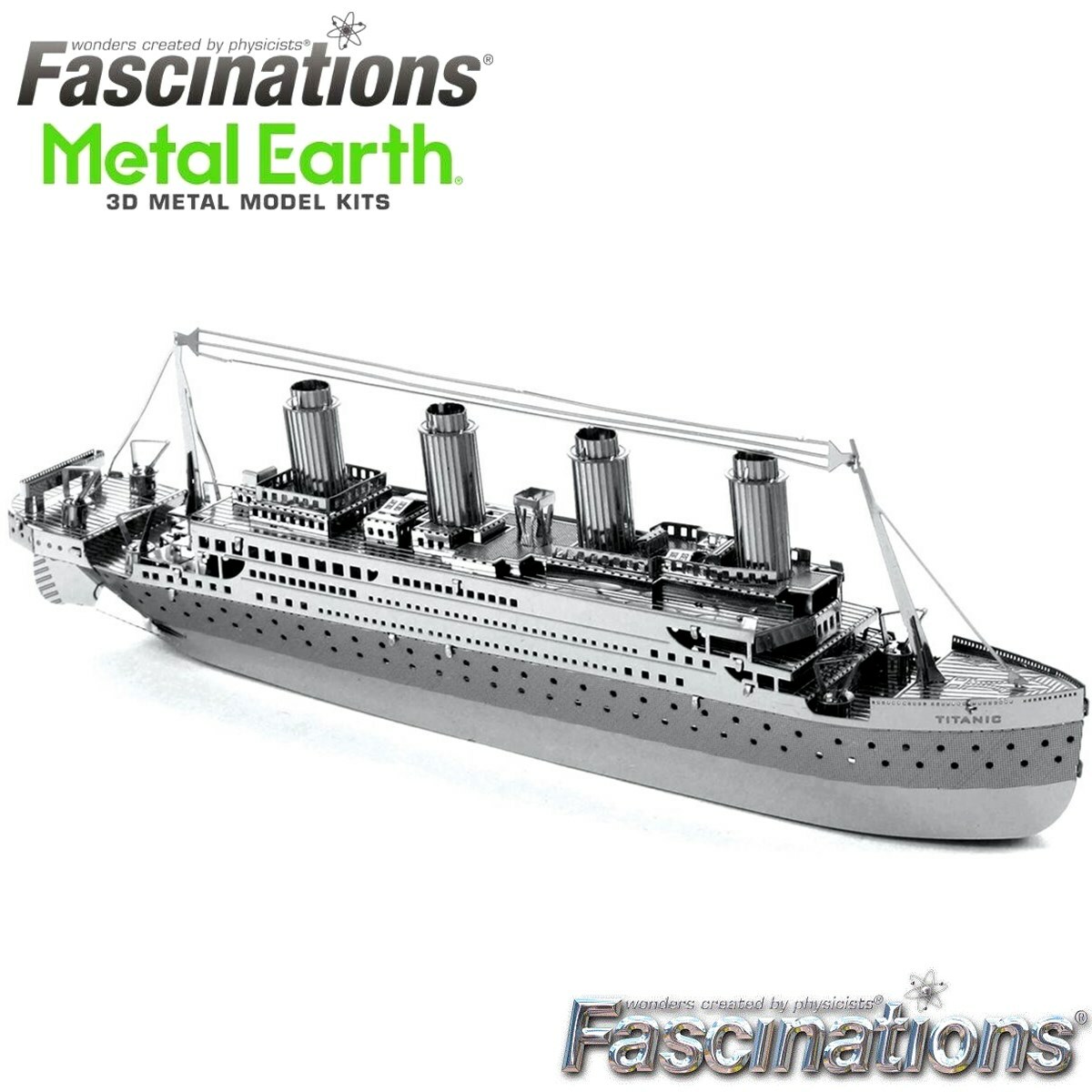 Metal Earth Titanic Ship 3D Laser Cut DIY Model Hobby Build Building ...