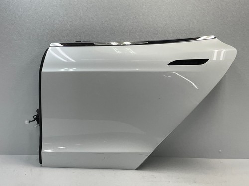 2012-2020 Tesla Model S Rear Left Driver Exterior Door Shell White OEM ...