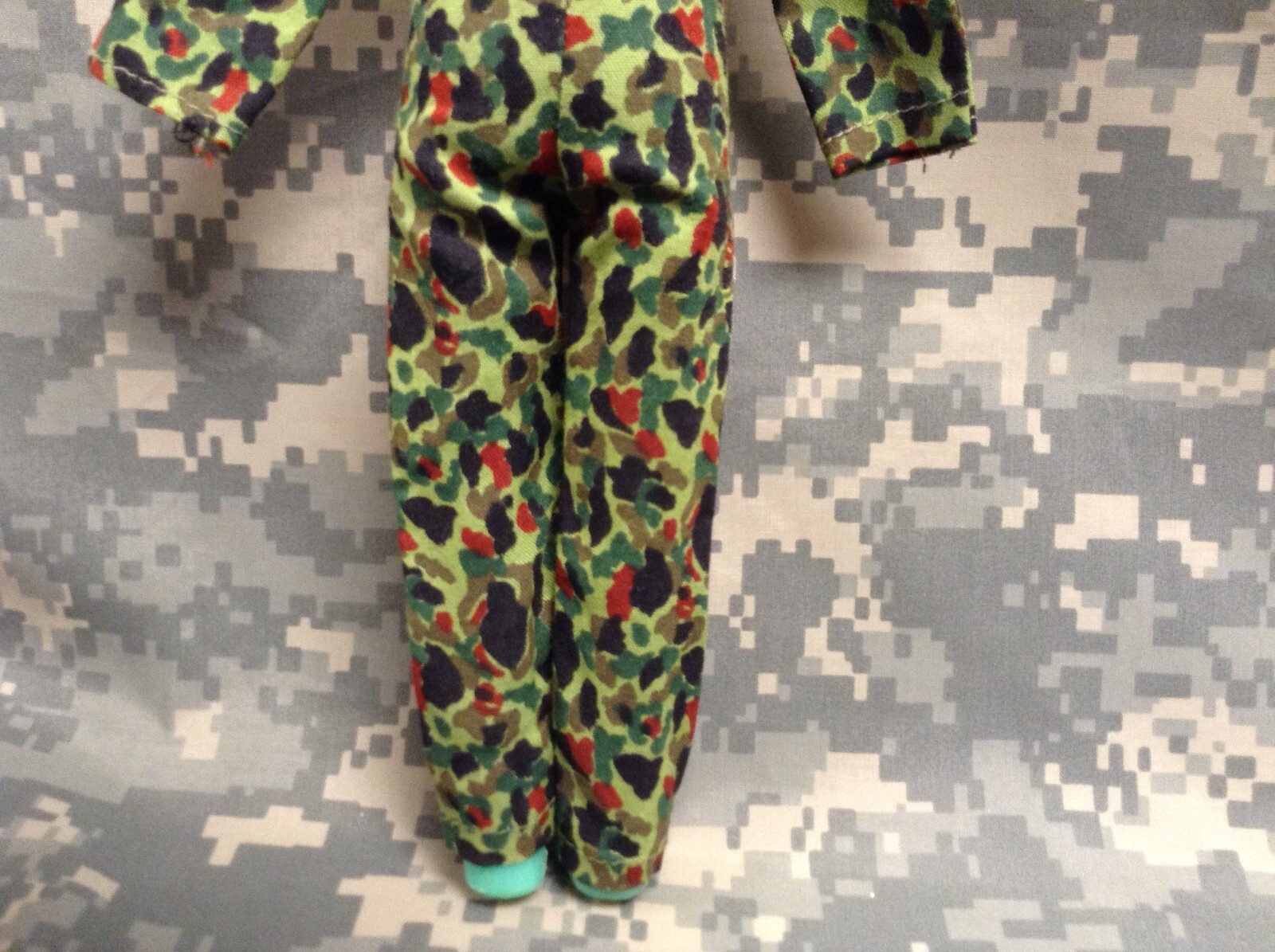 1975 GI Joe Defenders Sniper Patrol Camouflage Jumpsuit by Hasbro ...