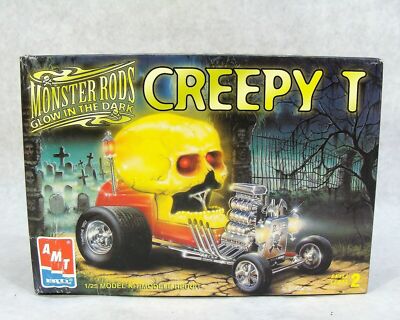 AMT/Ertl "Creepy T Monster Hot Rod" Glow in the Dark Model Car Kit | eBay