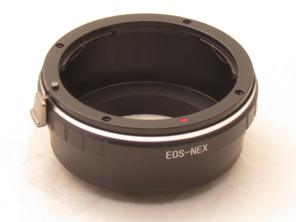 Canon EOS EF lens to Sony NEX-3 NEX-5 NEX-7 NEX-5N NEX-C3 E Mount ...