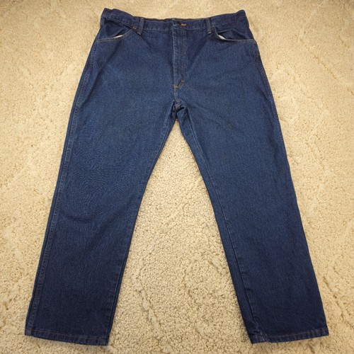 Rustler Mens Jeans Straight Leg Size 42x30 (Real 41x30) Denim Workwear ...