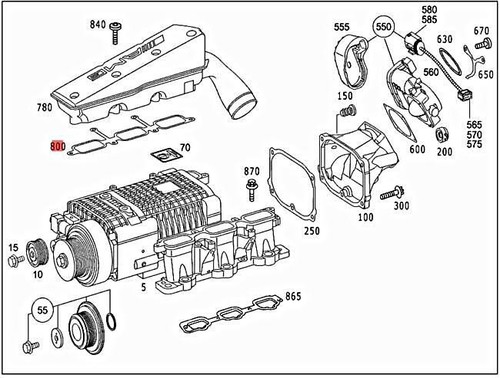 Genuine MERCEDES Sealing shim 1120980080 | eBay