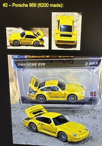 Hot Wheels 38th Collectors Convention Porsche 959 Yellow Pre-Order Sale ...