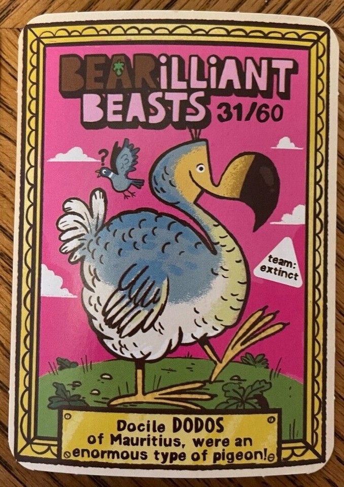 Bear YoYo Bearilliant Beasts Cards - RARE CARDS AVAILABLE, CHOOSE YOUR ...