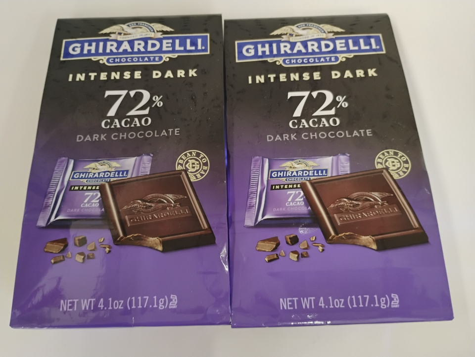 2 Bags Ghirardelli Intense Dark Chocolate Bag, 4.1 oz | eBay
