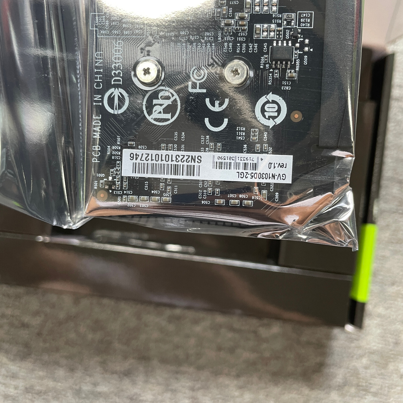 GIGABYTE NVIDIA GeForce GT 1030 Low Profile 2G 2GB GDDR5 Graphics Card ...