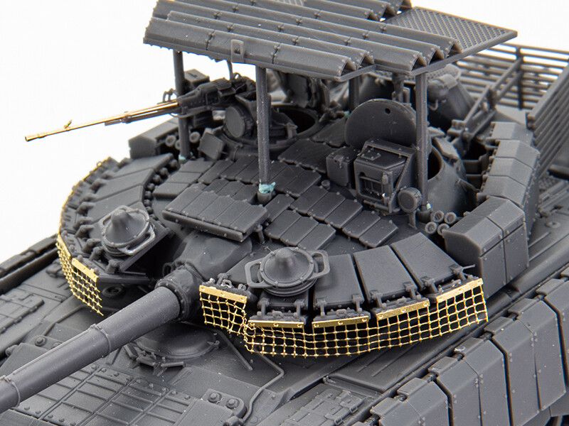 3D Printed 1/72 Russian T-80BVM 2023 Main Battle Tank Unpainted Model ...