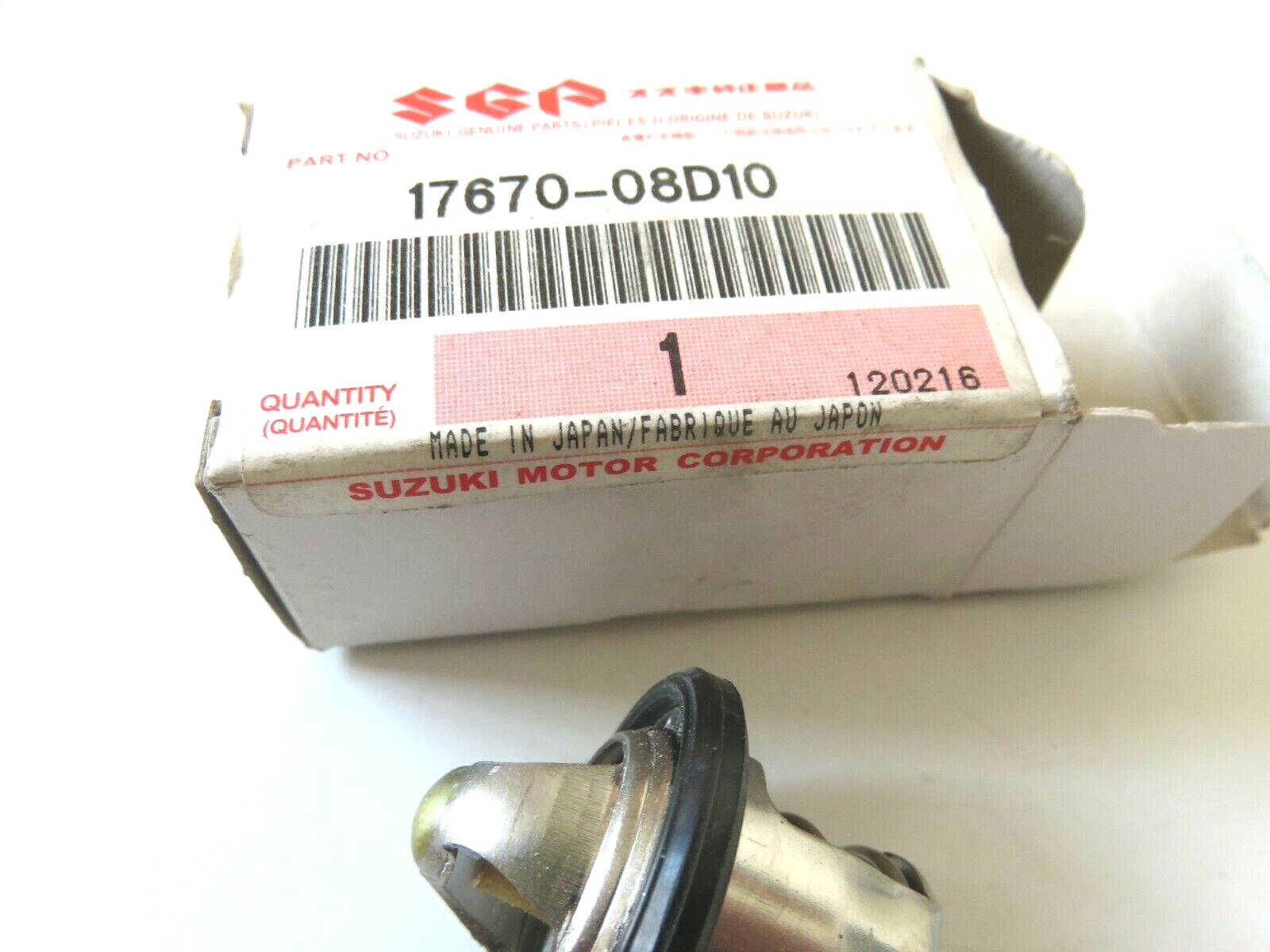 Suzuki ATV Vinson LT F 500 Quadrunner Thermostat | 17670-08D10 | OE ...