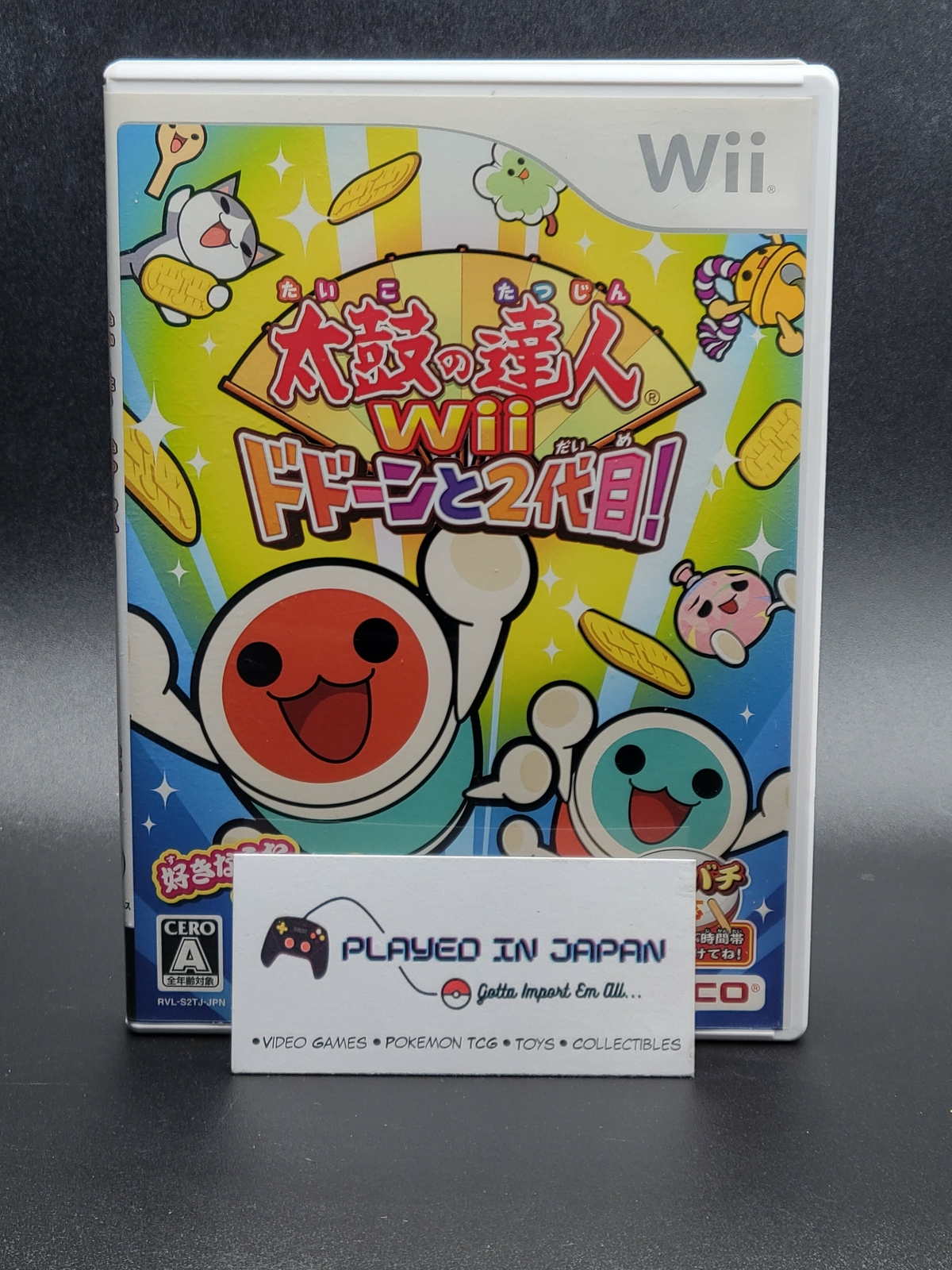 Taiko No Tatsujin Wii Dodon To 2 Daime NAMCO Nintendo Wii japan Region ...