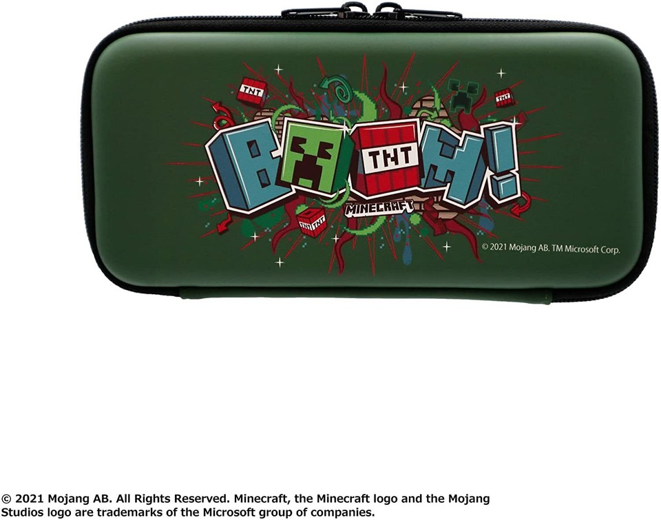 Nintendo Switch Lite dedicated smart pouch EVA Minecraft graphic design ...