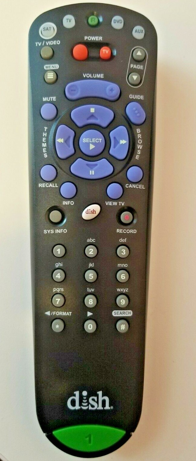 BELL DISH IR REMOTE Control 3.4 9241 9242 9400 6131 6141 6400 3100 4100 ...