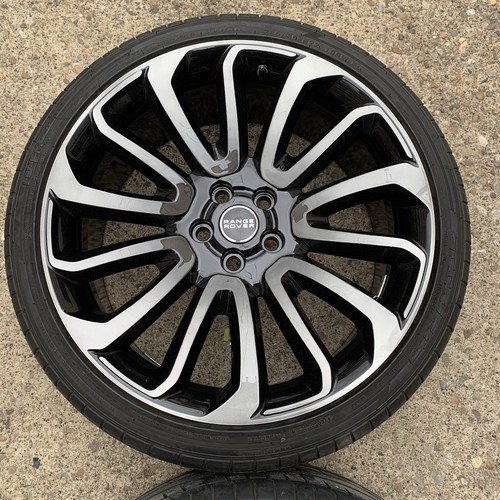 GENUINE RANGE ROVER TURBINES 22 INCH VOGUE CK5M-1007-AB ALLOY WHEELS ...