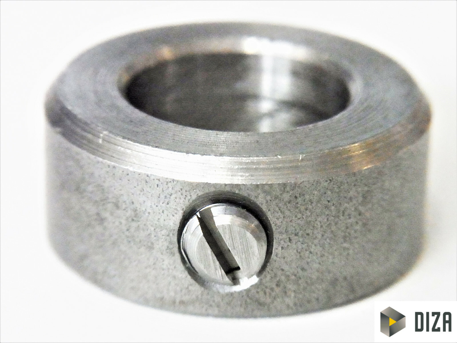 Stellring DIN705 mit Gewindestift DIN553 in Stahl blank Form A von 3 ...