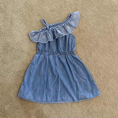 Fancy Country Girls 7 Sonoma beautiful denim look sundress embroidered ...