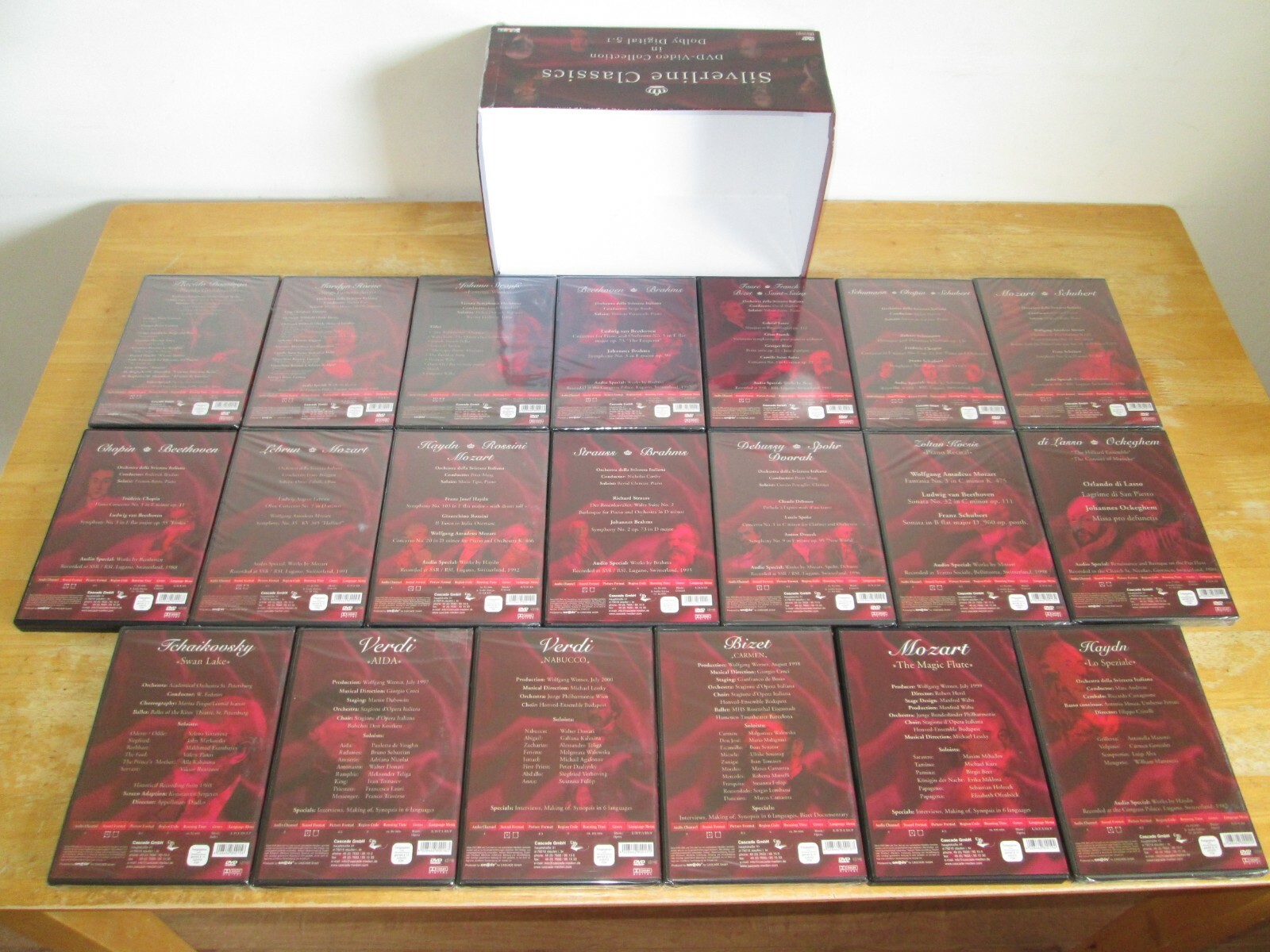 Silverline Classics 20 DVD-Video Collection Box Set - Most Still Sealed ...