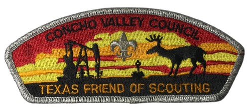 Concho Valley Council TX Texas Friend Of Scouting CSP SMY Bdr (SA696 ...