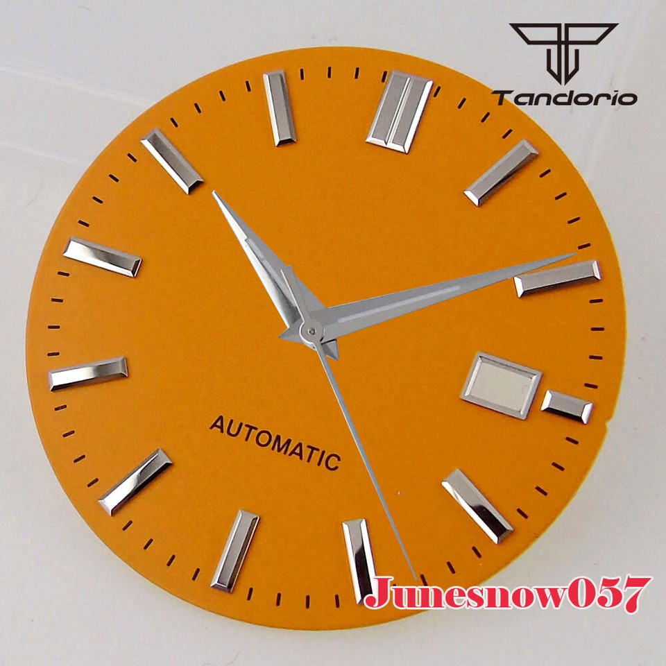 Watch Parts 33.5mm Watch Dial Blue/Pink/Yellow/Black/White Fit NH35A ...