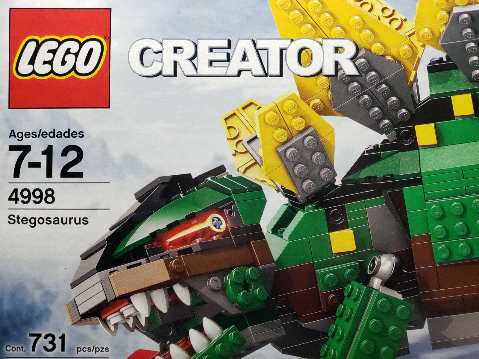 LEGO 4998 Creator Stegosaurus 731pcs NiSB 673419102858| eBay