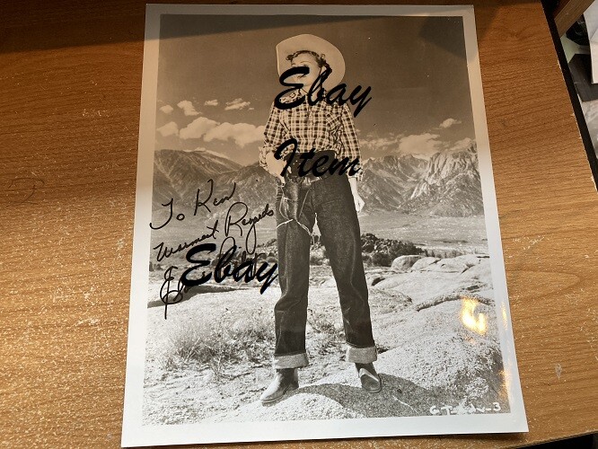 Elaine Riley Film Actress Original Autographed Photograph To Ken | eBay