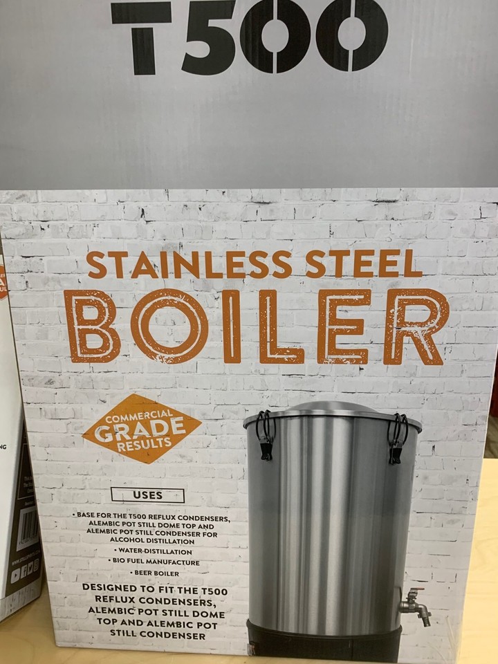 Still Spirits Turbo 500 Still! T-500 Water Oil Stainless Steel Reflux ...