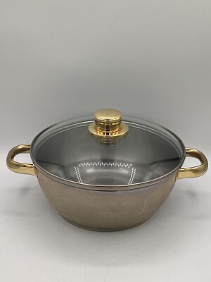 Cuisine Cookware Command Performance Gold 2.5 Qt Stainless Steel 18/10 ...