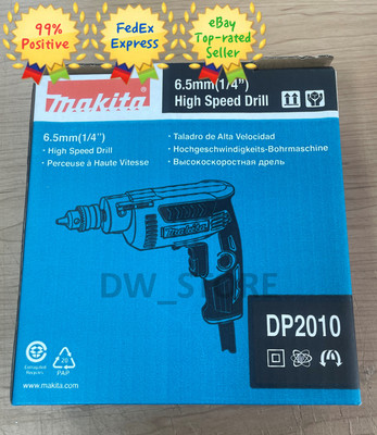 Makita DP2010 Corded Electric Strong Power Drill Driver High Speed 370W ...