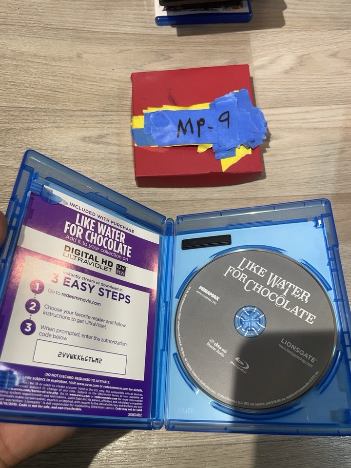 Like Water for Chocolate 1993 Blu Ray Alfonso Arau 32429350893| eBay