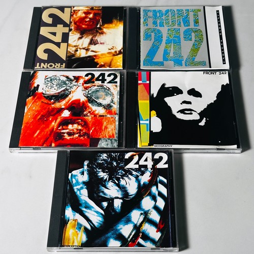 Front 242 - CD Lot of 5 - Endless Riddance - Geography - Interception ...