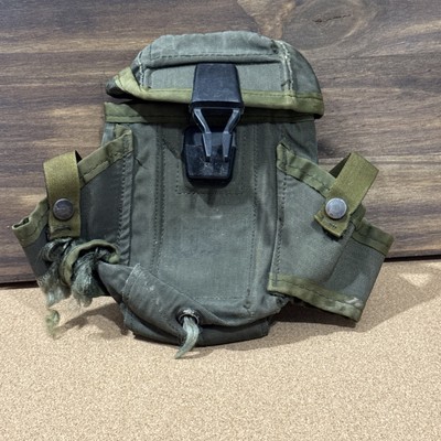 U.S. Military Radio/Utility Pouch w/ Alice Clips + PRC Plug Army ...