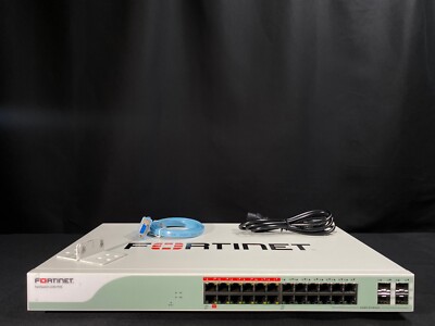 Fortinet FS-224D-POE FortiSwitch 24-Port Gigabit L2 PoE Ethernet Switch ...