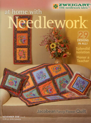 At Home with Needlework Magazine - November 2008 - Many Lovely Designs ...