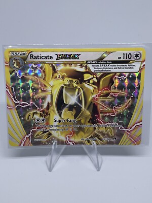 Raticate BREAK Breakpoint Holo Rare Pokémon Card NM | eBay