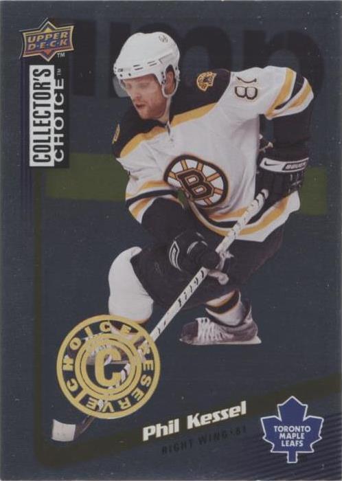 2009-10 Upper Deck Collector's Choice - Phil Kessel #163 Platinum ...