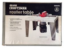 Sears Craftsman Router Table 9 25444 Made USA Vintage for sale online ...