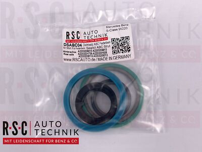 Dichtsatz ABC Fahrwerk Federbein Mercedes Benz S-Klasse W220 / C215 ...