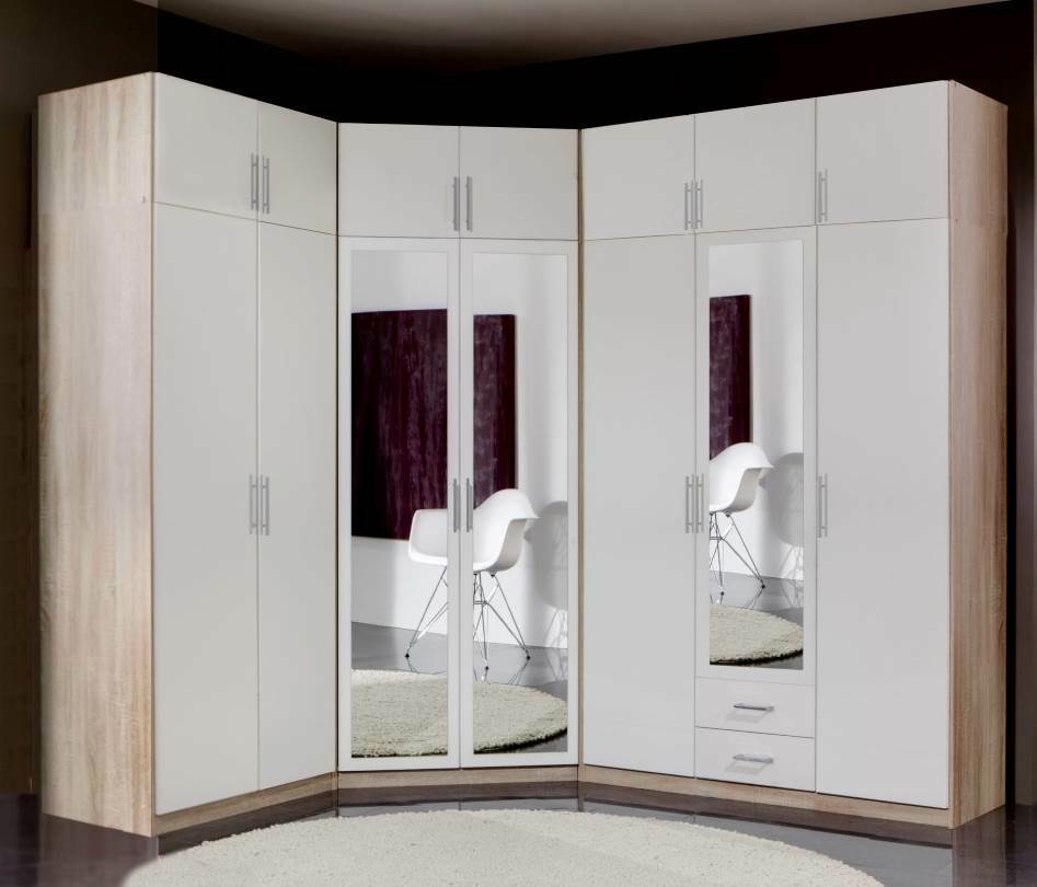 Qmax 'Space' Range. German Made Bedroom Furniture. White & Washed Oak ...