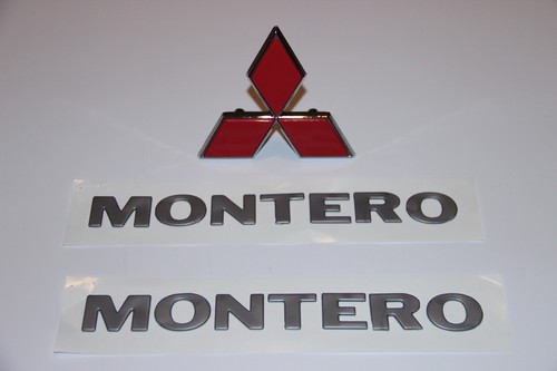 For Mitsubishi Montero 1993 - 1998 Emblem Badge Logo Front Fender | eBay