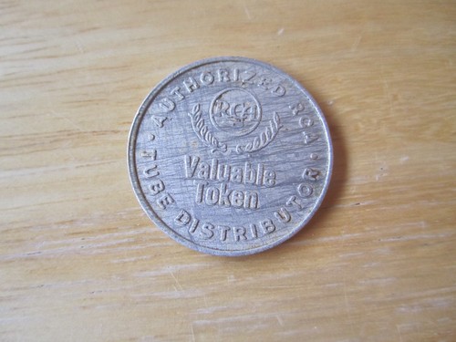 Authorized RCA Tube Distributor Token, It pays to say RCA | eBay