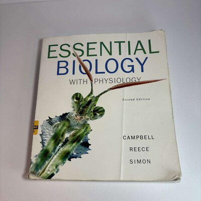 Essential Biology With Physiology Second Edition Paperback Campbell ...