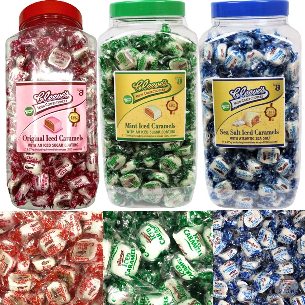 Cleeves Iced Caramels Pick N Mix OLD FASHIONED RETRO SWEETS Original ...