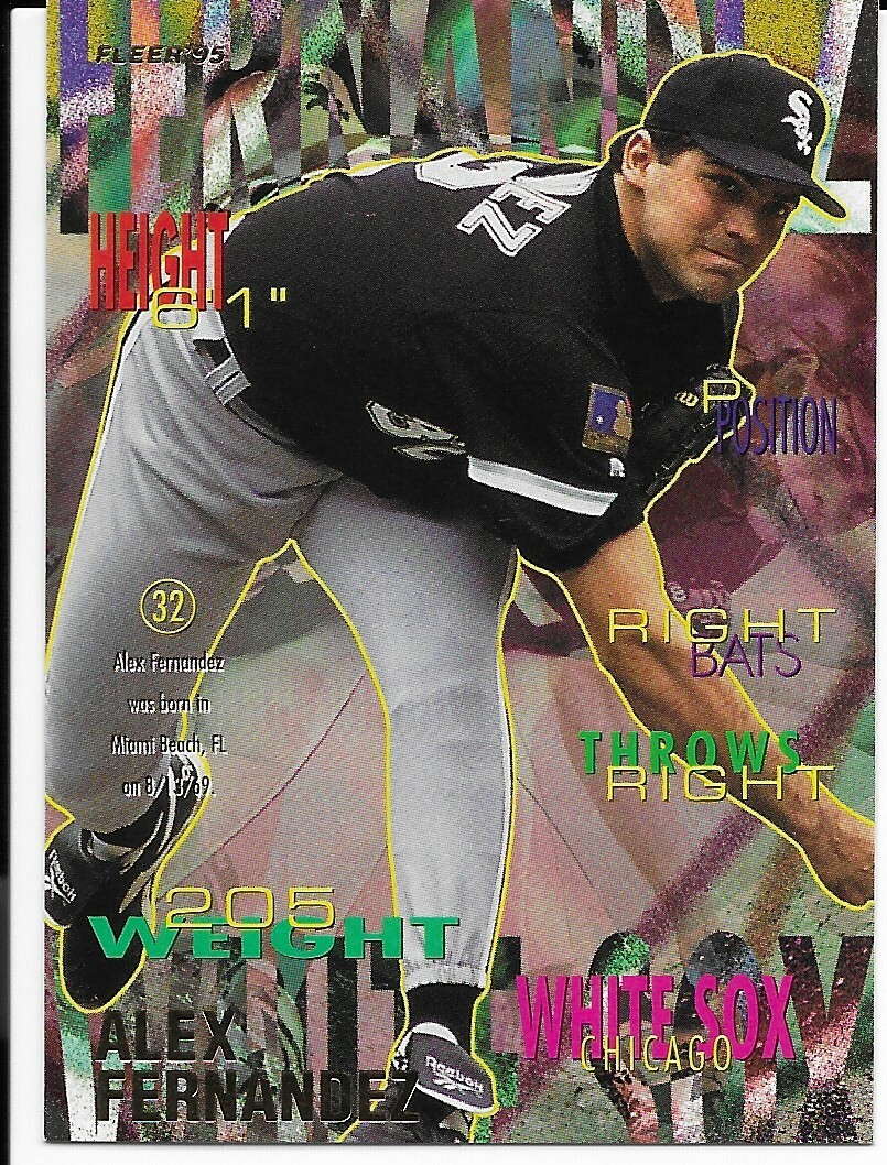 1995 Fleer Baseball #115 Alex Fernandez | eBay